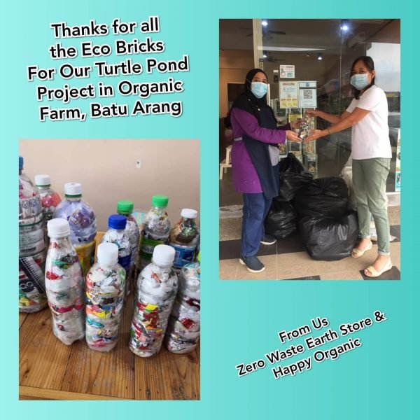 EcoBricks Batu Arang Organic Farm Project - Zero Waste Earth Store